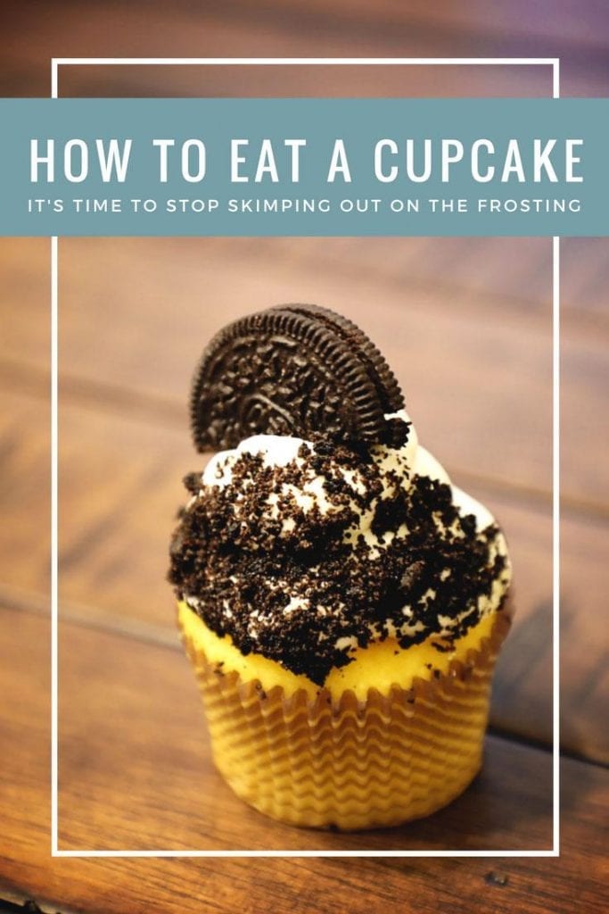 How to eat a cupcake and not miss out on any of the delicious frosting