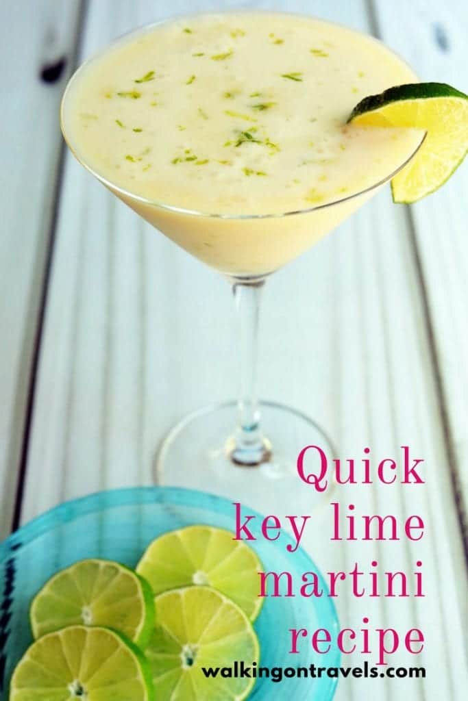 Key lime Martini Recipe that Transports You to Amelia Island FL