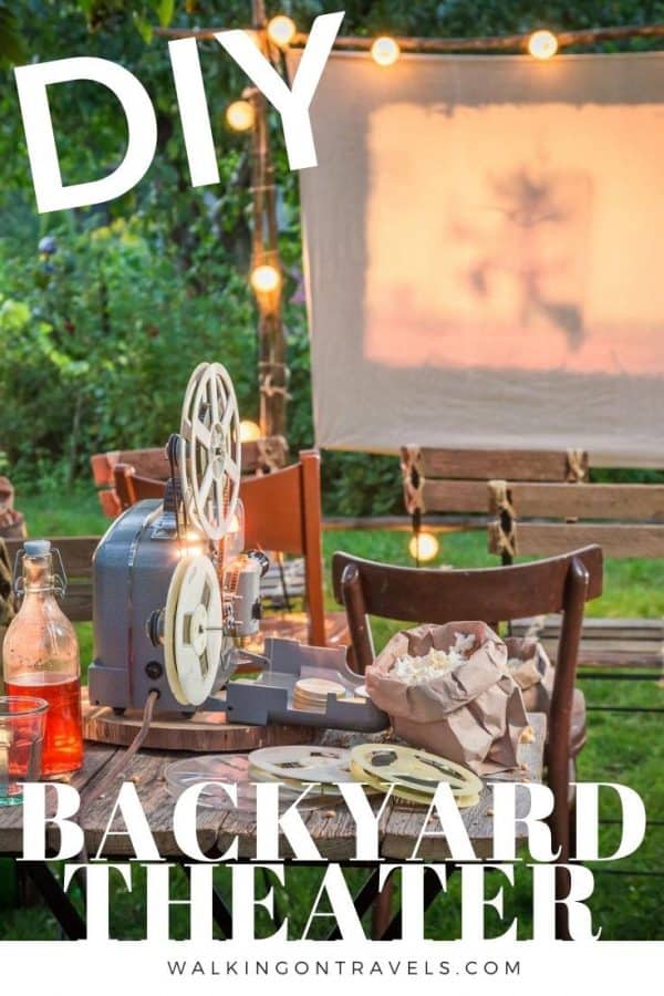 Create Your Own DIY Outdoor Movie Theater at Home
