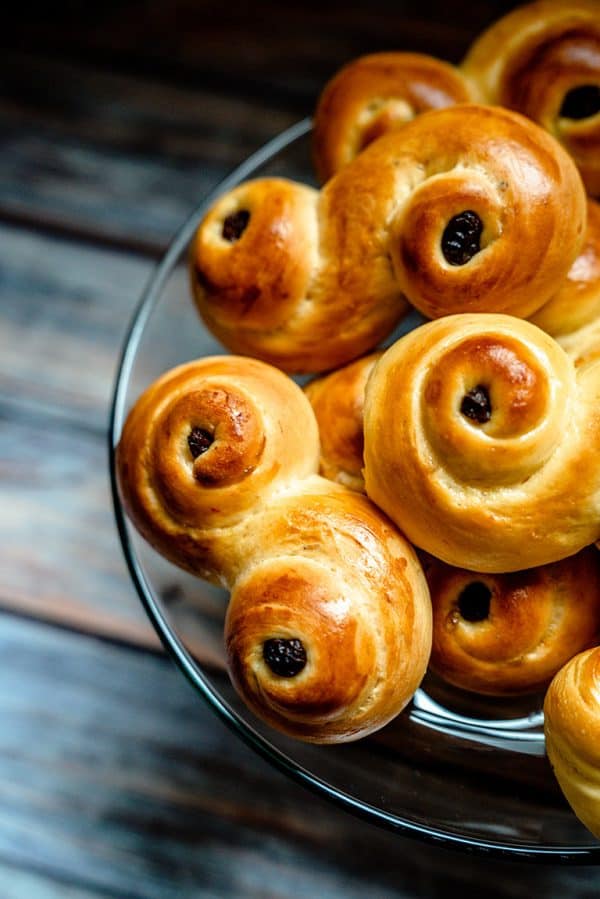Fantastic St. Lucia Lussekatter Swedish Saffron Buns Recipe