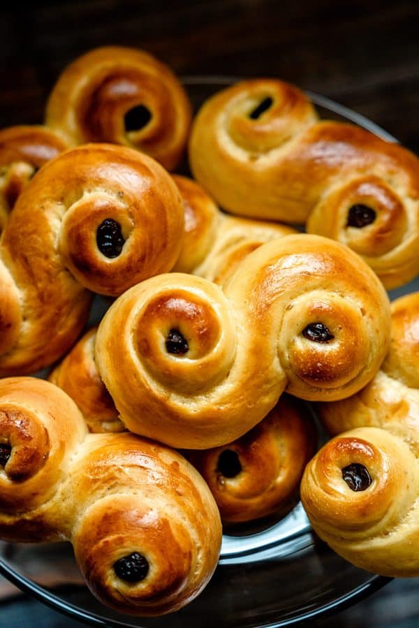 Fantastic St. Lucia Lussekatter Swedish Saffron Buns Recipe