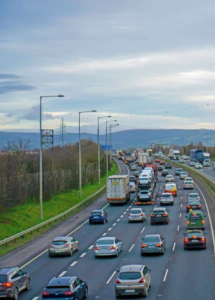 Slow lanes and fast lanes on Ireland Highways