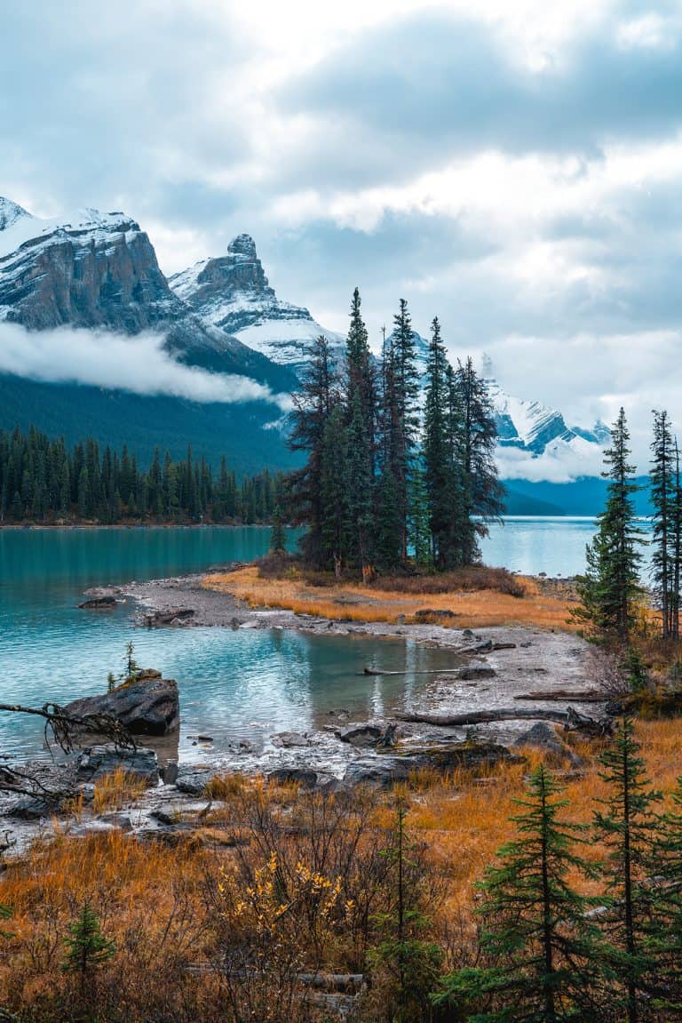 This is not a fantasy land; it’s Jasper National Park.